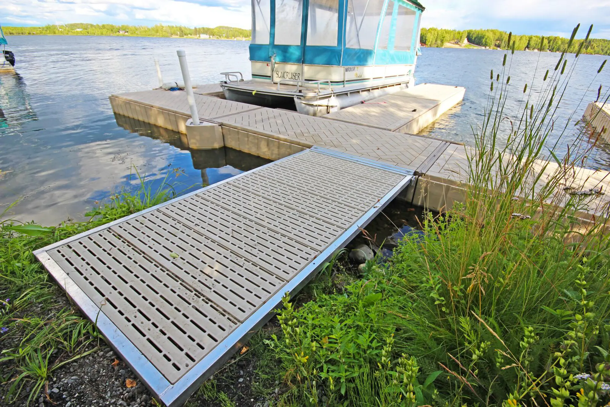 Ramps & Gangways for Floating Docks | PolyDock Products